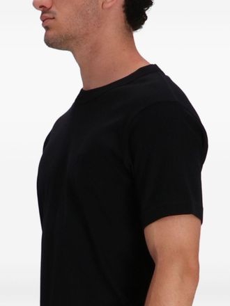 Yohji Yamamoto Logo Cotton T-Shirt - Black