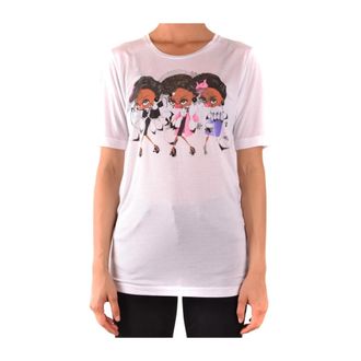 Dsquared2 Kurz&auml;rmeliges T-Shirt - - Tops - Damen - Wei&szlig; - M
