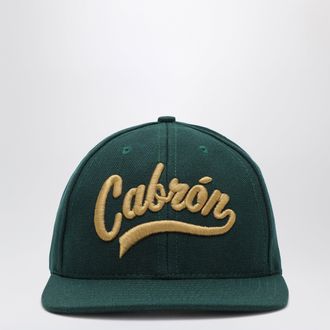 Willy Chavarria Dark green polyester Cabron hat