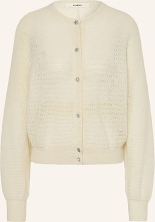 BA&SH Ba&Sh Strickjacke Isolar Mit Alpaka Und Mohair weiss