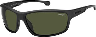 Carrera Homme, Accessoires, Noir, Taille: 68 MM Lunettes de soleil noir mat/vert