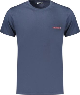 Dirk Bikkembergs Homme, Tops, Bleu, Taille: XL T-shirt &agrave; manches courtes