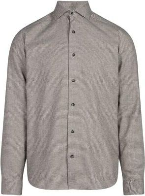 Eton Chemise droite col classique en coton