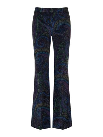 Etro Pantalons D&eacute;contract&eacute;s - Bleu Fonc&eacute;