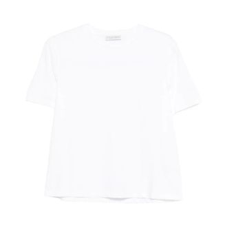 Le Tricot Perugia T-Shirt girocollo mezza manica - - Tops - Damen - Wei&szlig; - XL