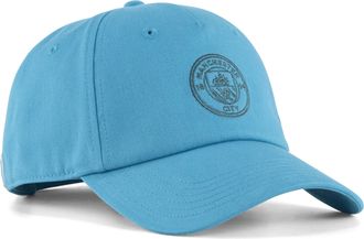 Puma Casquette ftblEssentials Manchester City, Accessoires, Bleu, OSFA