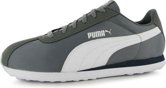 Puma Puma Unisex-Erwachsene Fußballschuhe Fußballschuhe Pumaturinnlf6, Grau (GREY/WHITE 01GREY/WHITE 01), Gr. 48.5 (UK 13)