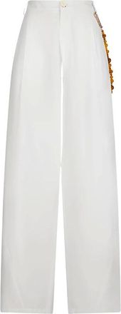 Darkpark Darkpark, Femme, Pantalons, Blanc, Taille: 36 FR Pantalon Large Phebe