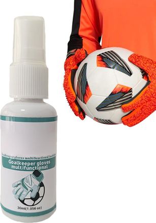 Generico Sprühkleber für Fußballhandschuhe, 30 ml Flüssigkleber, Griffspray für Fußballtorwart, für Erwachsene und Jugendliche, Fußballausrüstung, Baseball, Go