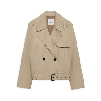 Anine Bing Veste Greer - Femme - Vestes - Beige - Taille: 36 FR