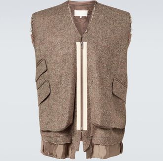 Maison Margiela Weste aus Wolle