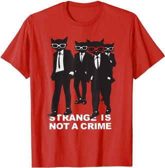 Emily The Strange Emily The Strange Strange Is Not A Crime T-Shirt
