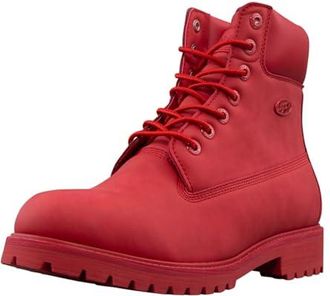 Lugz Homme Convoy Fleece Botte Tendance, Rouge, 41 EU