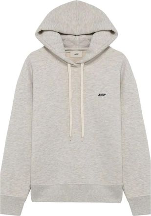 Autry SweaT-shirt &agrave; logo brod&eacute; - Homme - Sweatshirts et sweats &agrave; capuche - Gris - Taille: S