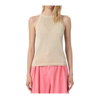 Fracomina Top - - Tops - Damen - Beige - XL