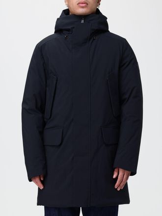Save The Duck Parka mi-longue en softshell avec capuche et col montant