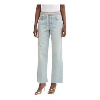 Liu Jo Jean Droit - Femme - Jeans - Bleu - Taille: 40 FR