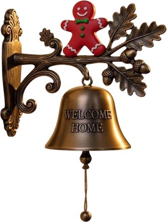 Generico Weihnachtsglocken-Ornament: Dekoration des Weihnachtshauses, saisonales Klingelzubeh&ouml;r | Eingang im Freien, Dekoration f&uuml;r Garten, Garten, Dekoration 