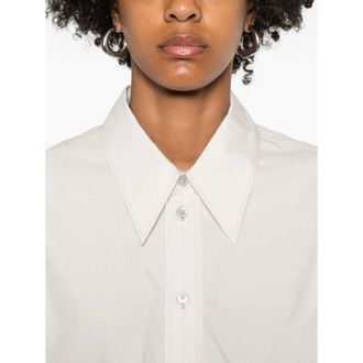Christophe Lemaire Silk-Cotton Shirt - White