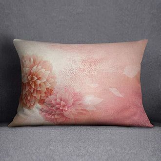 Bonamaison Le Jardin du Lin Kissenh&uuml;llen, Cotton, Mehrfarbig, 45x45