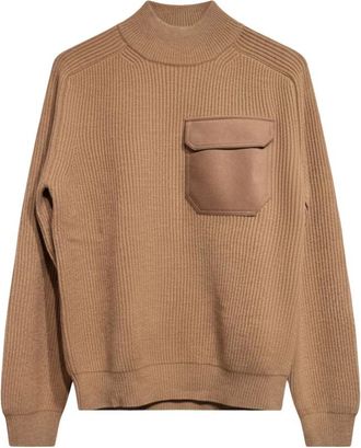 Dondup Herren, Strickwaren, Braun, XLGröße