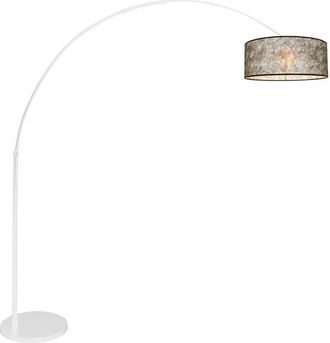 Steinhauer Stehlampe - Sparkled Light - wei&szlig; - kunststoff - Steinhauer