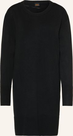 HUGO BOSS Strickkleid Ferinea schwarz