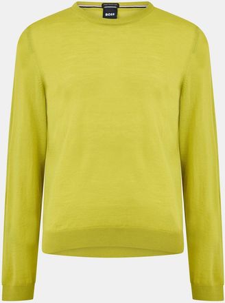 HUGO BOSS Leno-P Pullover f&uuml;r Herren (Leuchtend Gr&uuml;n)