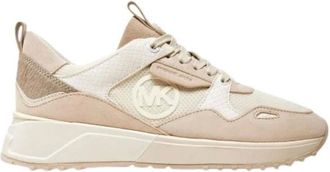Michael Kors Femme, Chaussures, Multicolore, Taille: 38 1/2 EU Theo Mixed-Media Trainer