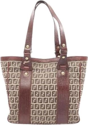 Fendi Damen, Pre-Owned, Beige, ONE SIZEGr&ouml;&szlig;e