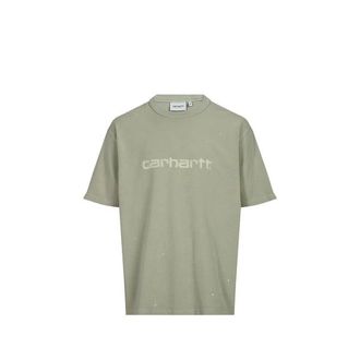 Carhartt Work in Progress Tee-shirt droit col rond imprim&eacute; en coton