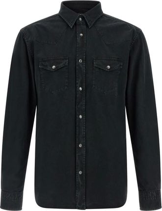 Tom Ford Herren, Shirts, Schwarzk, 4XLGr&ouml;&szlig;e