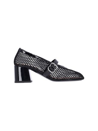 Alaia Mary-Jane Mesh Pumps