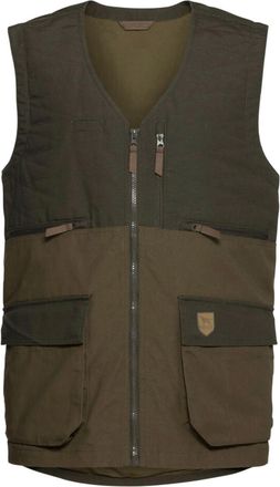 Kennel & Schmenger Herren Schießweste Jagdweste Jagd Hundeführer Weste für Links- und Rechtsschützen Oliv Braun Schwarz (DE/NL/SE/PL, Alphanumerisch, M, Regular, Regular