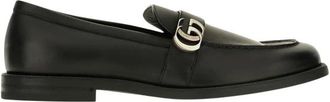 Gucci Loafer mit Double G - - Shoes - Herren - Schwarzk - 42 EU