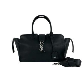 Saint Laurent Pre-owned Baby Duffle Leather 2way Bag - Femme - Pre-owned - Noir - Taille: ONE Size