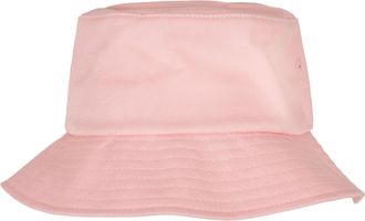 Flexfit Unisex Cotton Twill Bucket Hat Hut, Light pink, one Size