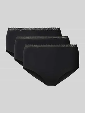 Schiesser Slim Fit Slip aus Baumwoll-Mix im 3er-Pack