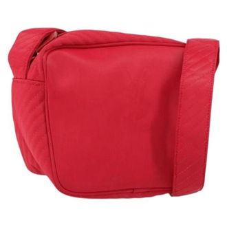 Saint Laurent Sac bandouli&egrave;re en nylon Pre-owned - Femme - Pre-owned - Rouge - Taille: ONE Size