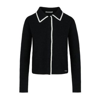 H&eacute;st Vivienne Cardigan - - Knitwear - Damen - Schwarzk - L