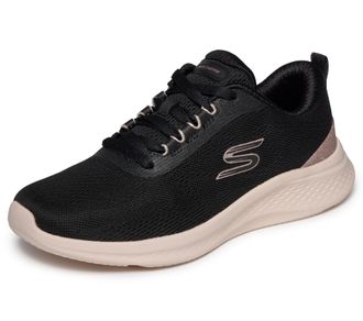 Skechers Sneaker SKECHERS SKECH-LITE PRO 2.0, Damen, Gr. 37, schwarz, ros&eacute;goldfarben, Textil, Glitzer, Schuhe Sneaker, Schn&uuml;rschuh, Freizeitschuh mit Memory Fo