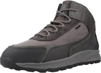 Geox Homme U Terrestre B ABX C Basket, Anthracite, 41 EU