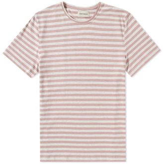 Oliver Spencer Conduit Tee in Capri Pink Size XL