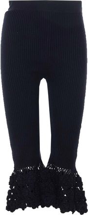 Ganni Casual Hose - Schwarz