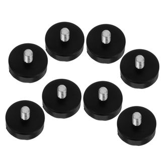 Holibanna LIFKOME 8 Stück Nivellierfüße Aus Gummi Vibrationsfußpolster Nivellierfüße Für Hochleistungsgeräte Stoßdämpfungsmatten Für Industrieanlagen Stoßdämpfe