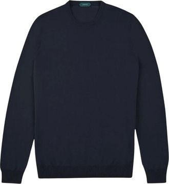 Zanone Herren, Strickwaren, Blau, 3XLGr&ouml;&szlig;e