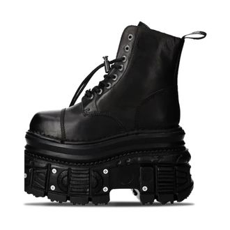 New Rock Damen, Schuhe, Schwarzk, 39 EUGr&ouml;&szlig;e