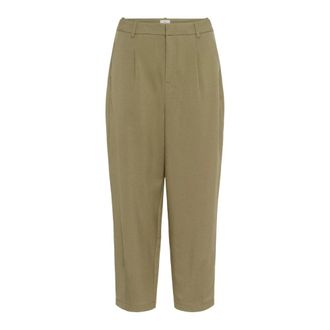 Kaffe Hose - - Trousers - Damen - Gr&uuml;n - XS