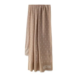 Moschino Foulard - unisex - Accessoires - Beige - Taille: ONE Size