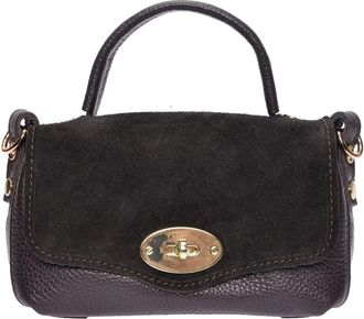 Roberta M Kastanienbraun Rindsledertasche